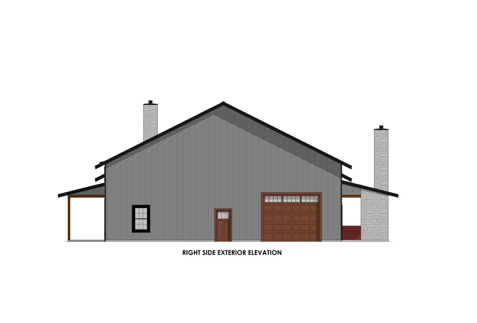 Henderson House Plan - Modern Ranch Home | The House Plan Company