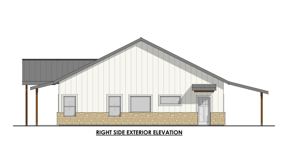 Persimmon House Plan - Modern Farmhouse | The House Plan Company