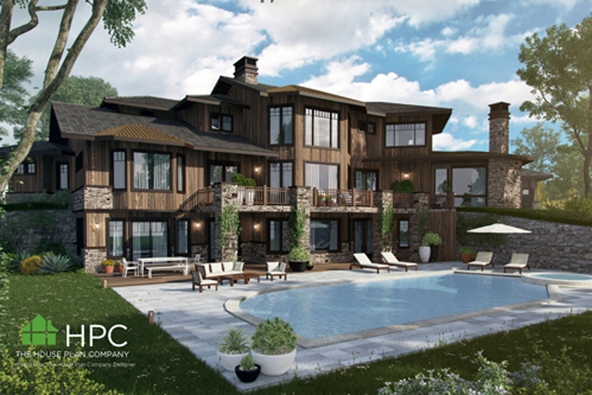 Design a Spacious Light-Filled Home on a Sloped Lot - The House Plan ...