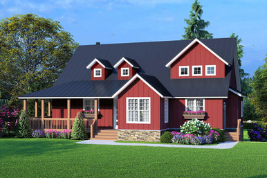 Flatbottom Trail #10540 | The House Plan Company
