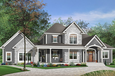 Cartwright #17160 | The House Plan Company
