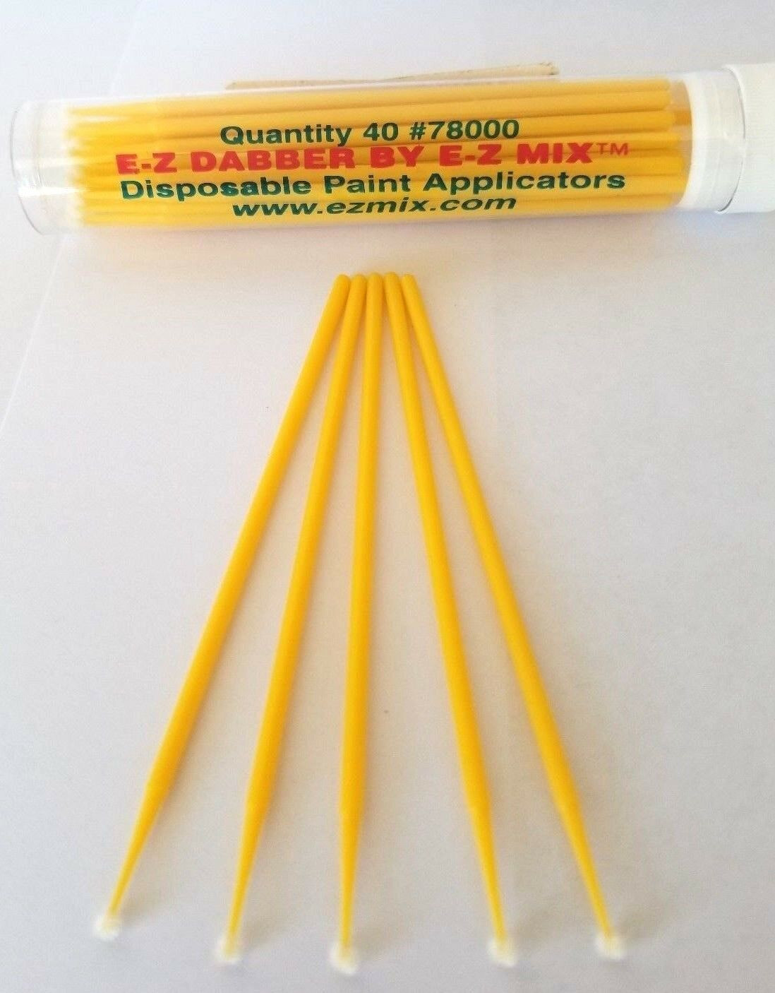 EZ Mix 78000 EZ Dabbers Disposable Paint Applicators 40/Tube
