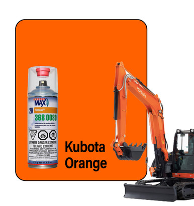 ProTouch Kubota Orange 2K Touch Up Paint Spray