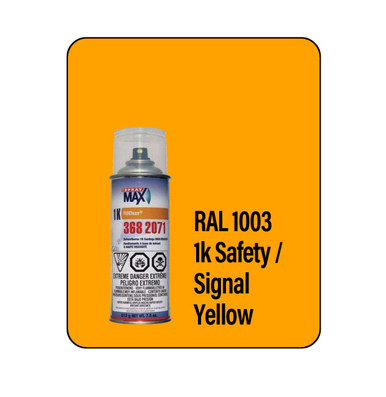 ProTouch RAL1003 Safety/Signal Yellow 1K Touch Up Paint Spray - TB230 ...