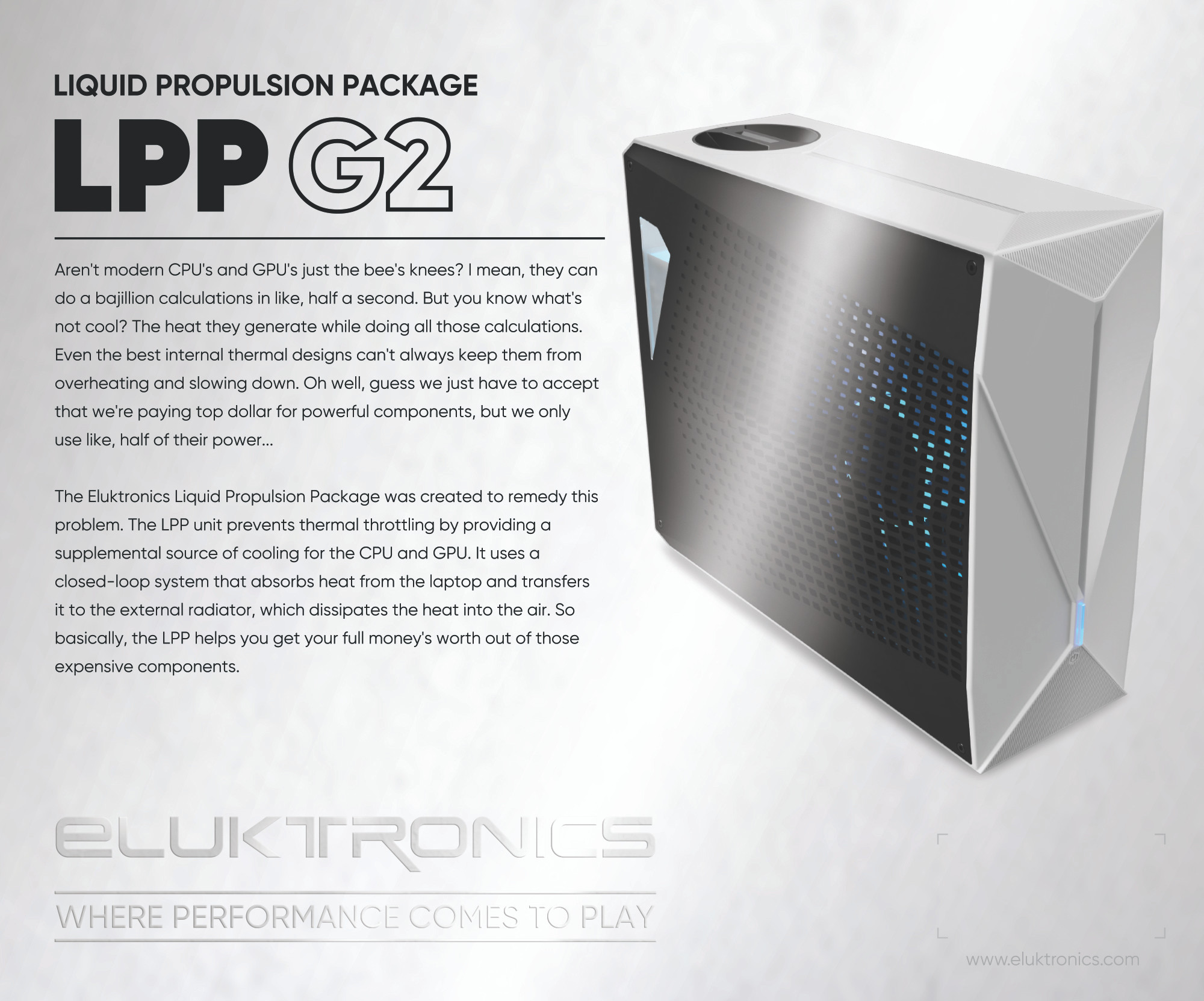White LPP G2: Superior Cooling for High-Performance Needs