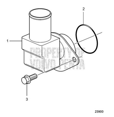 Connection Pipe(V2) - Volvo Penta (3595392) - McDurmon Distributing