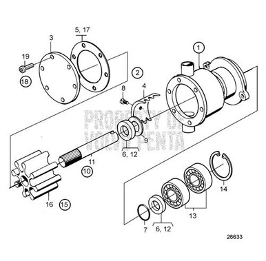 Sea Water Filter(V2) - Volvo Penta (3812612) - McDurmon Distributing