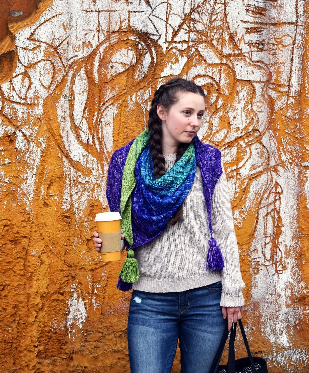 Hand-dyed Yarn @ Wonderland Yarns: Fade Combo Shawl Kit