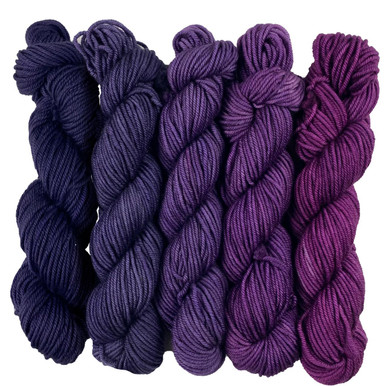 Midnight Orchid Mini Skein Set