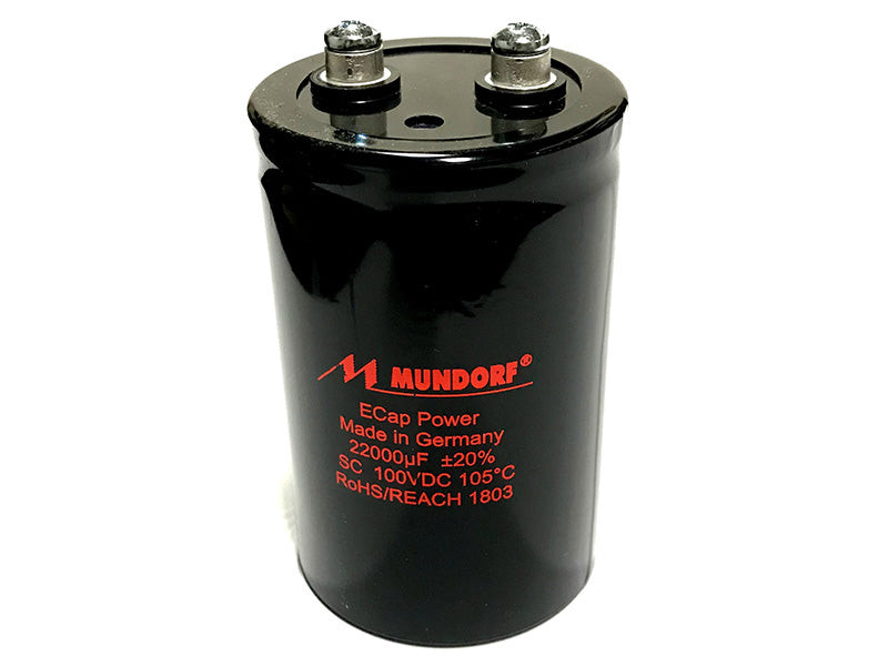 Buy Mundorf Electrolytic Capacitor 22000uF 100Vdc MLytic® ECap100 Power ...