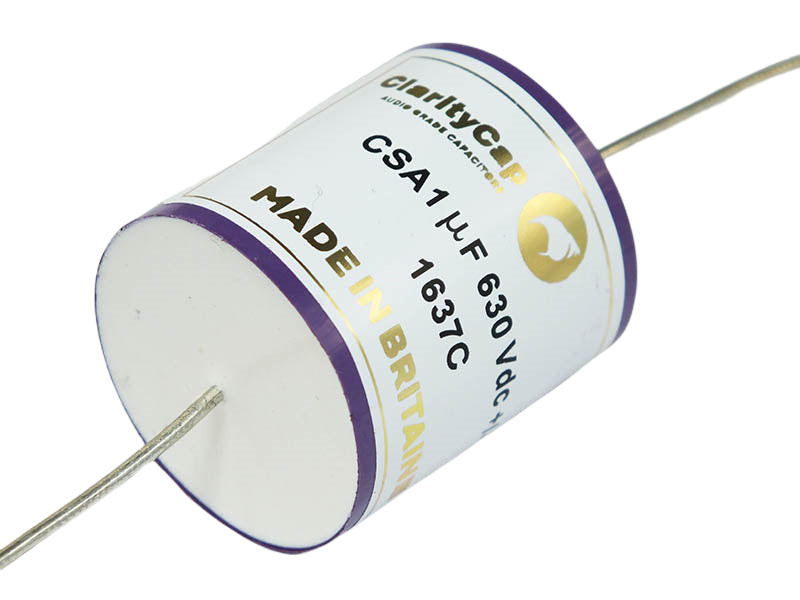 ClarityCap Capacitor 1uF 630Vdc CSA Series Metalized Polypropylene
