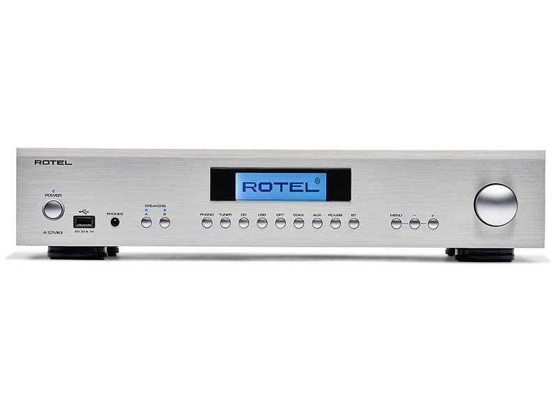 ROTEL A12 MKII Series Integrated Amplifier Silver