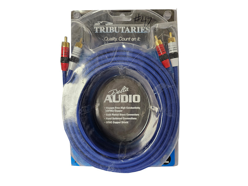 Buy TRIBUTARIES Delta Audio Model DEA-070D Terminated Interconnect ...