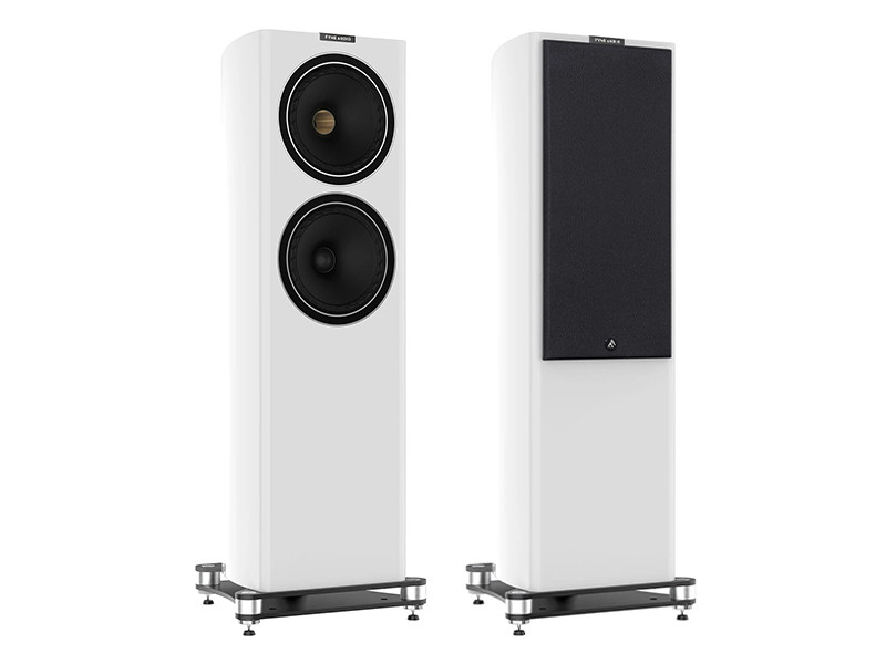 Fyne Audio F703 Series Floorstanding Loudspeakers Piano Gloss White