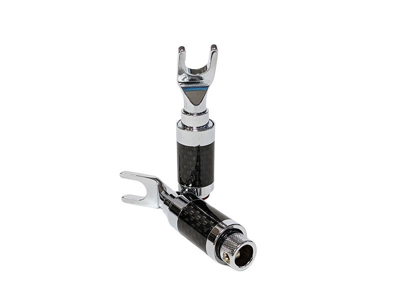 Purchase ConneX Connector Carbon Fiber, Rhodium-plated Spade Connector