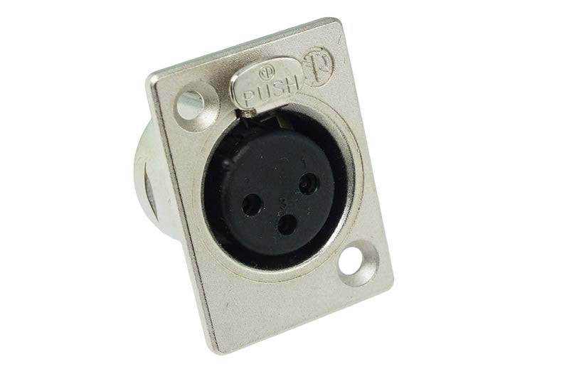 Shop Neutrik Connector NC3FP1 3 Pin Female XLR