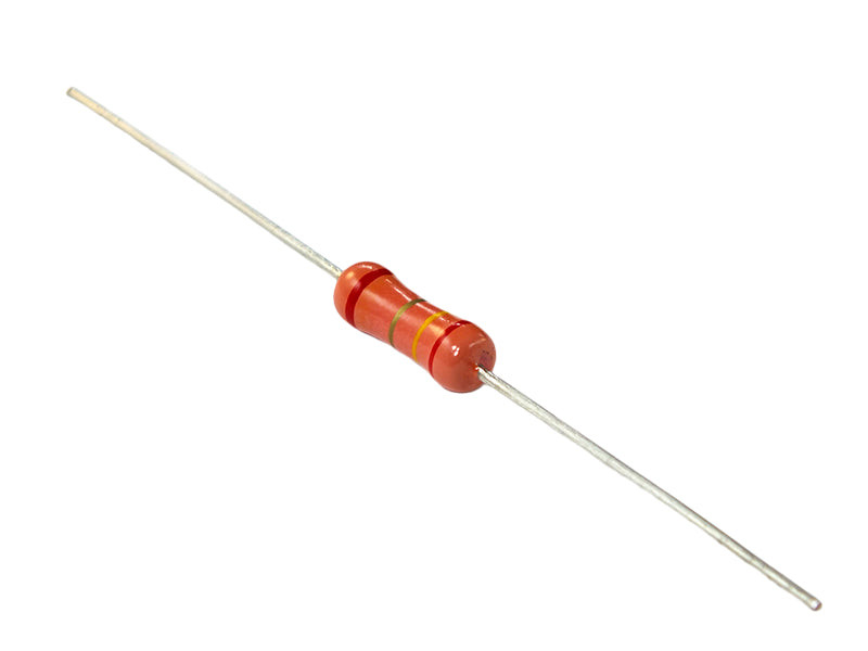 Takman Resistor 2K4 (2.4K) Ohm 1W REX Series Carbon Film ± 2% Tolerance