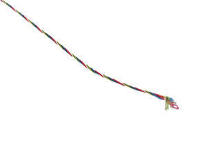 Shop Cardas 4 x 34awg CLEAR Tonearm Wire (4 Colour Braid)