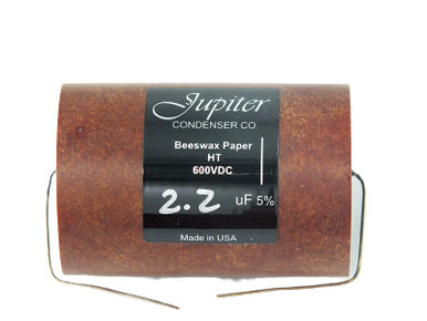 Get Jupiter Capacitor 2.2uF 600Vdc HT Round Series Aluminum Foil Paper ...