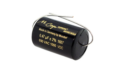 Buy Mundorf Capacitor 0.47uF 1000Vdc MCap® Supreme SilverGold Series ...