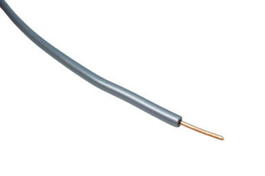 Neotech Wire 18awg Solid Core Cu PVC Jacket GREY