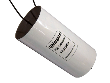 Obbligato 47uF 500Vdc “PSU - Power Supply” Series Metalized ...