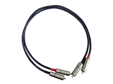 CUSTOM Terminated Interconnect Cable w/FURUTECH FT-111 RCA Plugs 1M