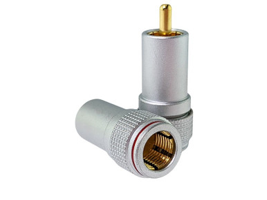 Vampire Connector C9X Series Co-Axial RCA Male Plug (Satin/no logo ...