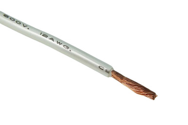 Get Neotech Wire 12awg Stranded PVC Jacket WHITE