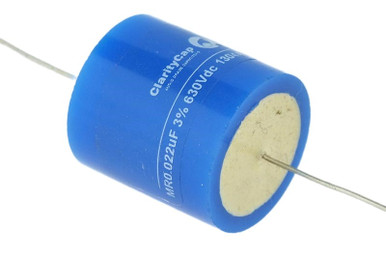 ClarityCap Capacitor 0.022uF 630Vdc MR Series Metalized Polypropylene