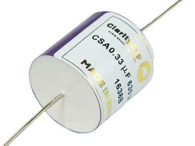 ClarityCap Capacitor 0.33uF 630Vdc CSA Series Metalized Polypropylene