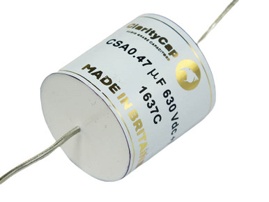 ClarityCap Capacitor 0.47uF 630Vdc CSA Series Metalized Polypropylene