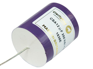 ClarityCap Capacitor 12uF 250Vdc CSA Series Metalized Polypropylene
