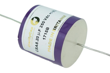 ClarityCap Capacitor 8.2uF 250Vdc CSA Series Metalized Polypropylene