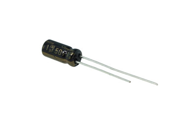 Elna Electrolytic Capacitor 1.0uF 50Vdc ROA Series Radial