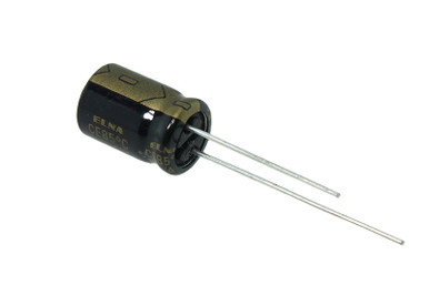 Get Elna Electrolytic Capacitor 100uF 6.3Vdc ROA Series Radial