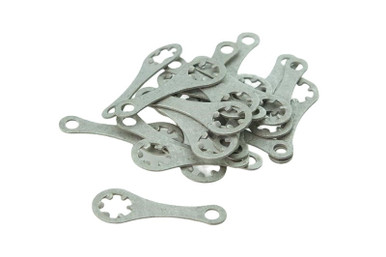 Hardware Washers 6 Lock (Terminal) Washer Tin-Plated Brass