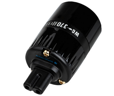 Wattgate Connector 370 Au Female IEC Plug EVO Series Black