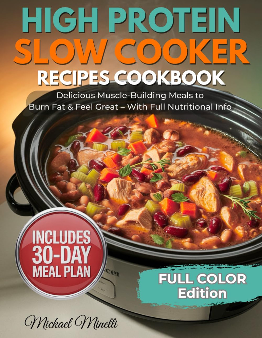 High Protein Slow Cooker Recipes Cookbook: 70+ Easy by SC PP - American ...