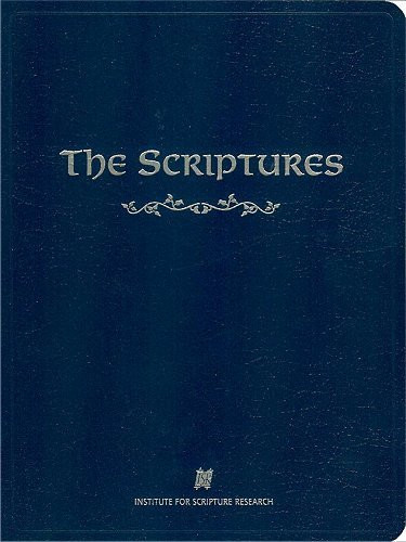 The Scriptures by Institute for Scripture Research