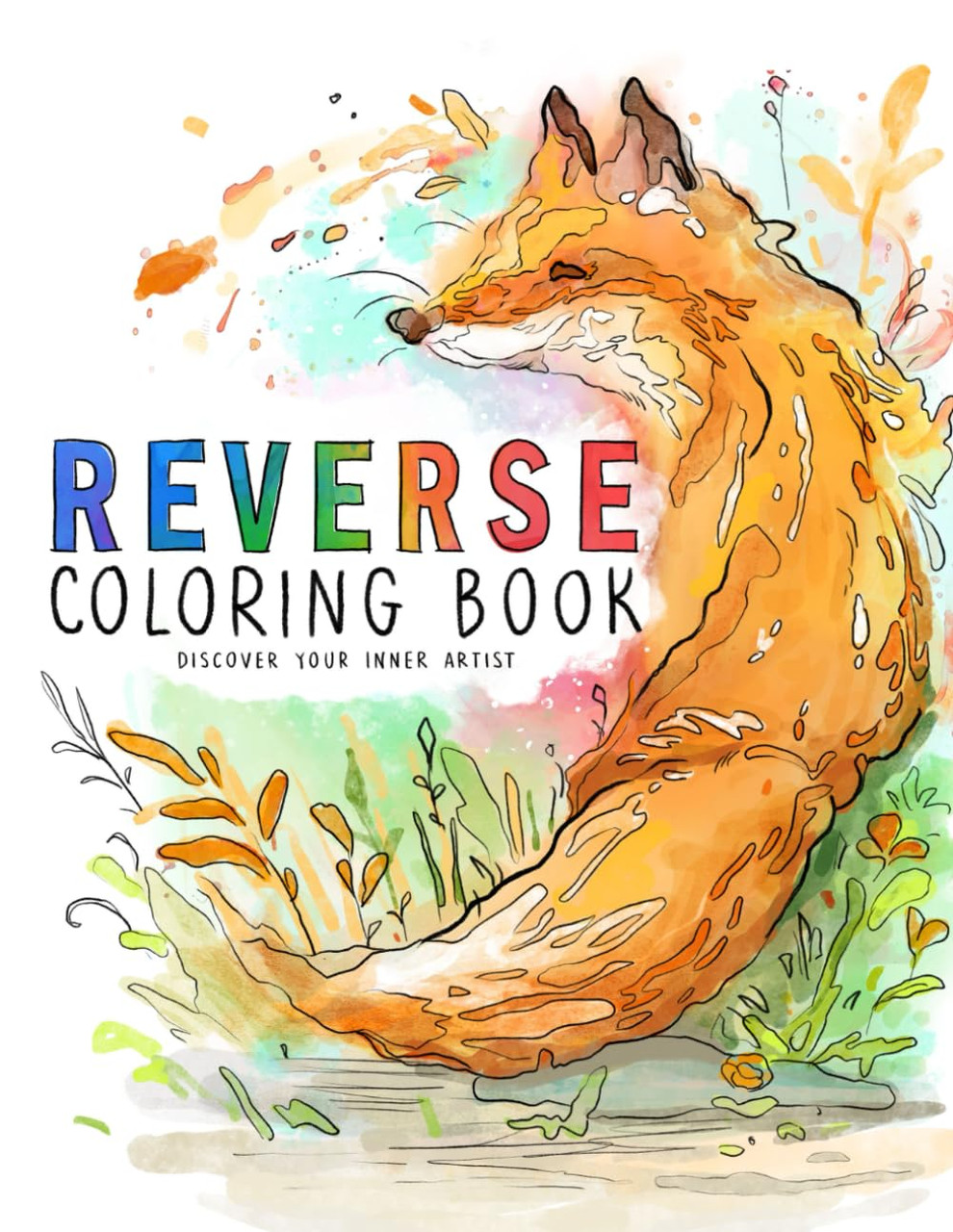 reverse coloring pages