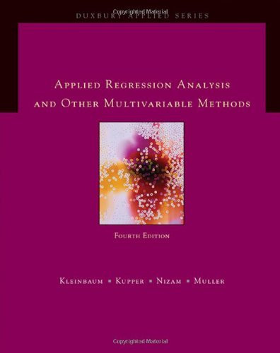 Applied Regression Analysis And Other Multivariable Methods - David G ...