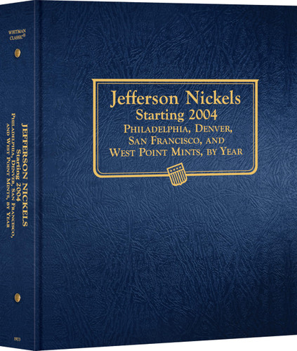 Whitman Classic Coin Album - Jefferson Nickels Volume #2: Starting 2004 ...