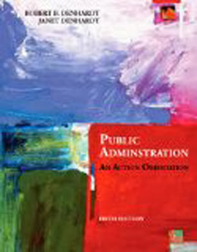Public Administration Robert B Denhardt - American Book Warehouse