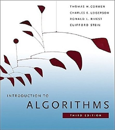 Introduction To Algorithms by Cormen