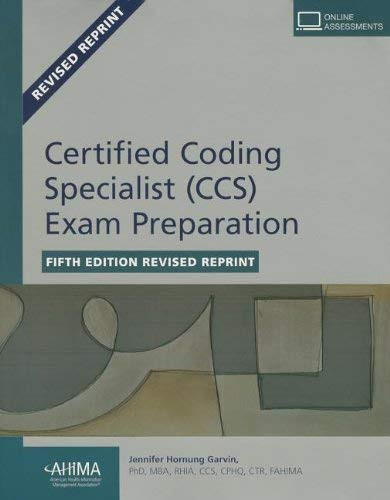 Certified Coding Specialist Exam Preparation - Jennifer Garvin