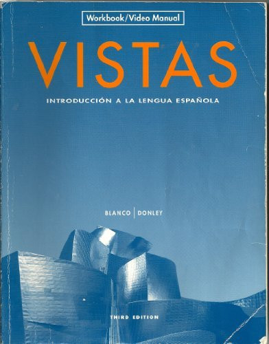 Vistas Workbook by Jose A Blanco - American Book Warehouse