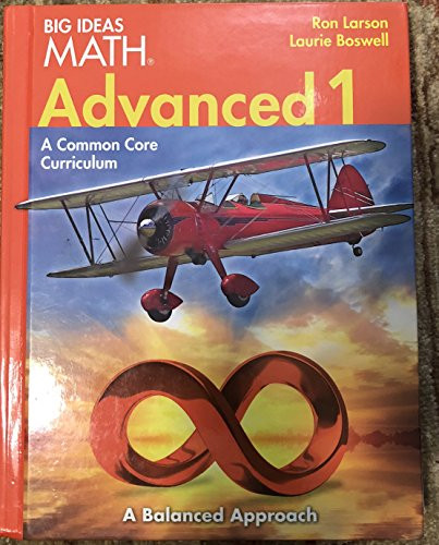 BIG IDEAS MATH Advanced 1 by HOUGHTON MIFFLIN HARCOURT