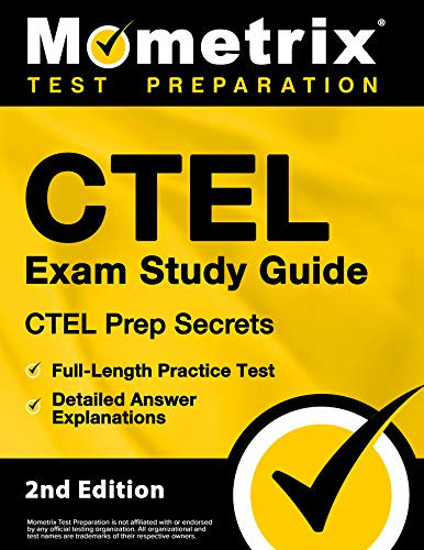 CTEL Exam Study Guide - CTEL Prep Secrets Full-Length Practice Test by ...