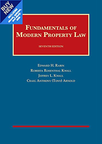 Fundamentals of Modern Property Law by Edward Rabin